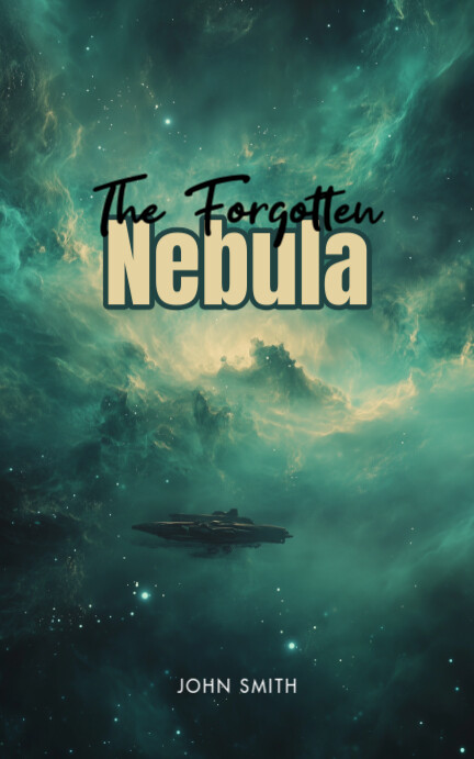 Aqua Futuristic Cover Kindle/book Covers Template | PosterMyWall