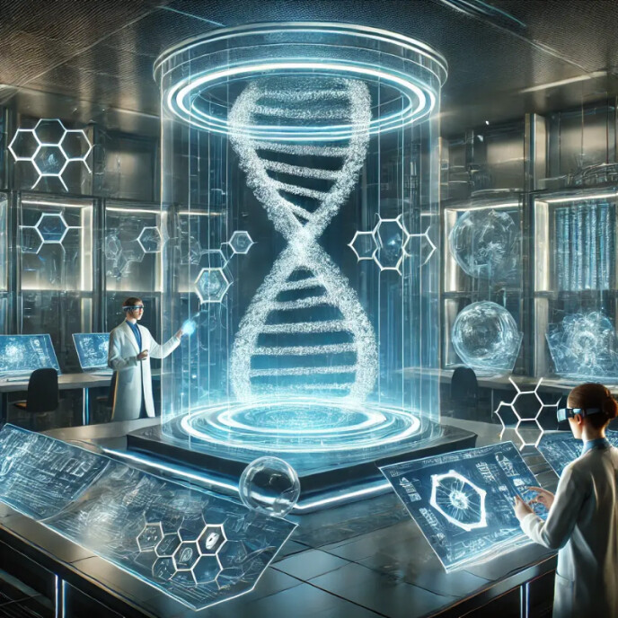 Copy of Aqua Futuristic The Future Of Science Album Cover | PosterMyWall