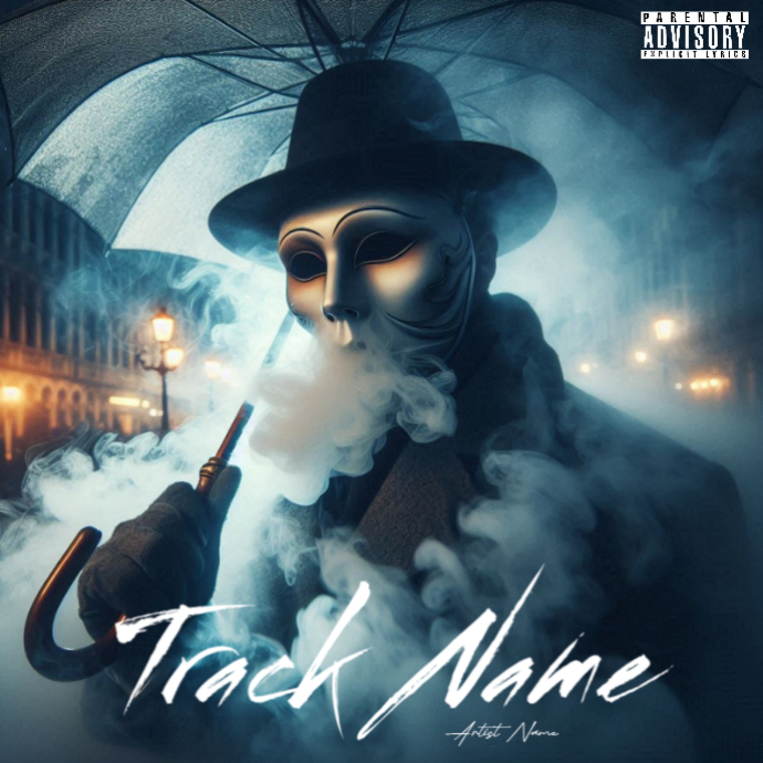 Aqua Ghost Mixtape Album Cover Album Cover Template | PosterMyWall