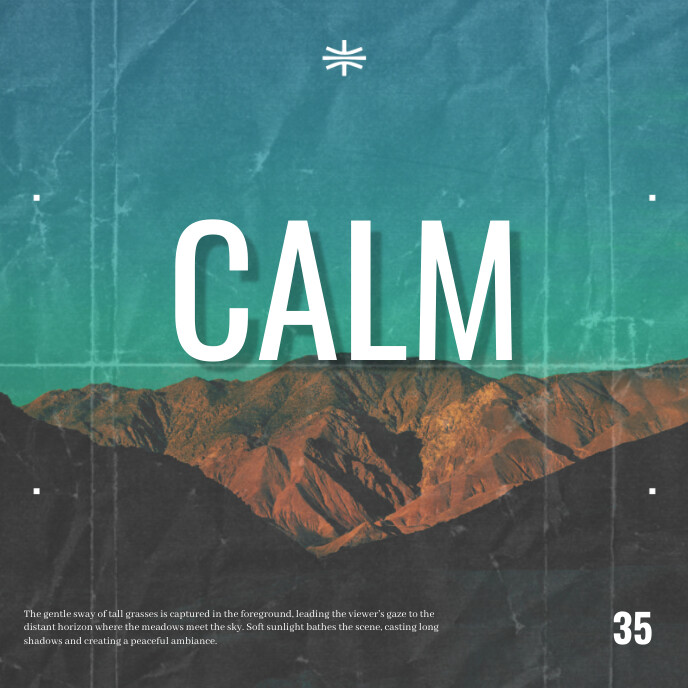 Aqua Gradient Album Cover Template | PosterMyWall