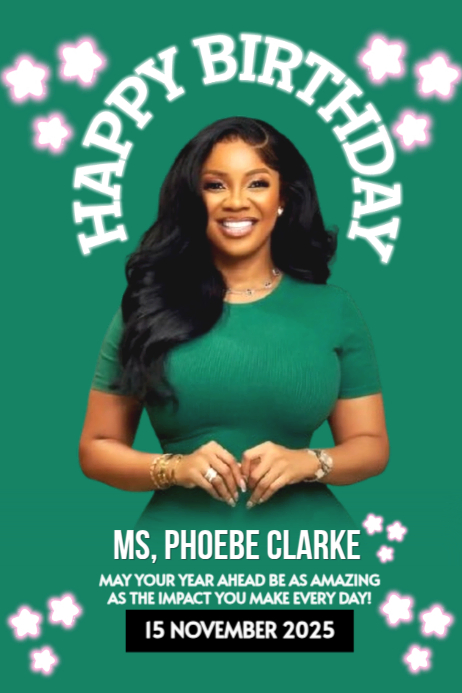 Aqua Joyful Birthday Flyer Poster Template | PosterMyWall
