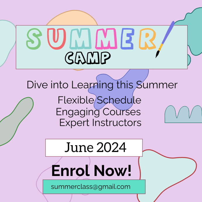 Plantilla de Aqua Joyful Color Palette Instagram Post | PosterMyWall