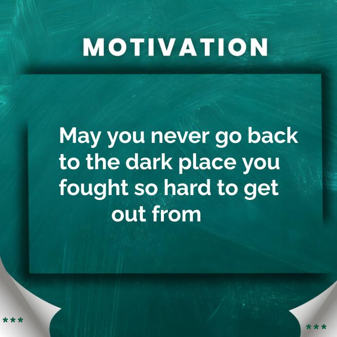 Copy of Aqua Joyful Motivation Quotes Instagram Post | PosterMyWall