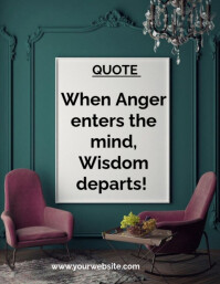 Anger Template | PosterMyWall