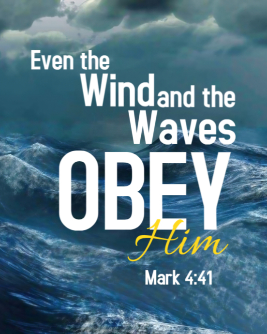 Aqua Maximalist Bible Verses Instagram Portrait Template | PosterMyWall