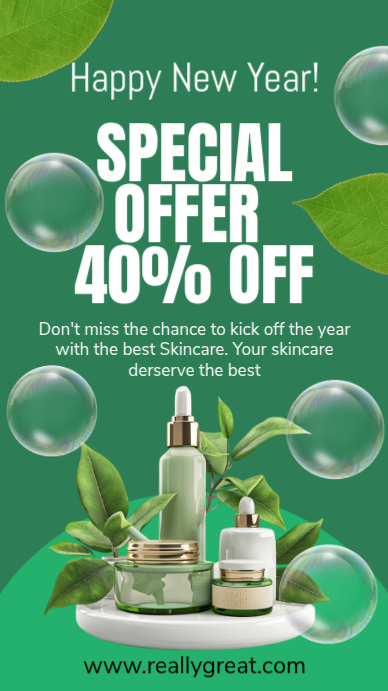 Aqua Maximalist Perfume Instagram Story Template | PosterMyWall