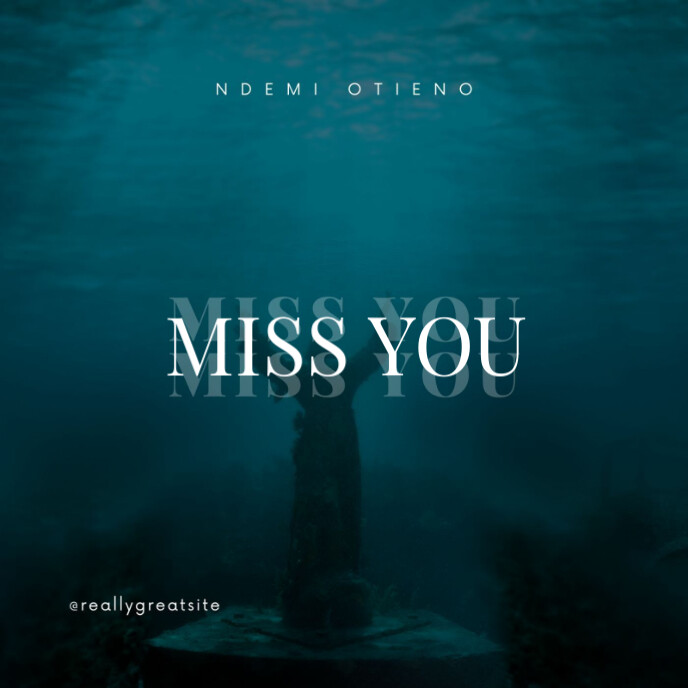 Copy of Aqua Miss You Album Cover | PosterMyWall