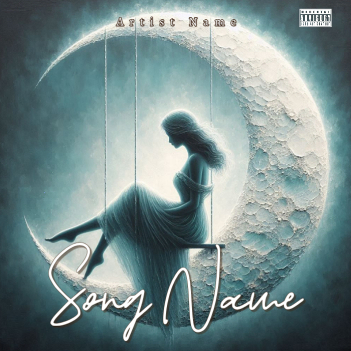 Aqua Mixtape Album Cover Template | PosterMyWall