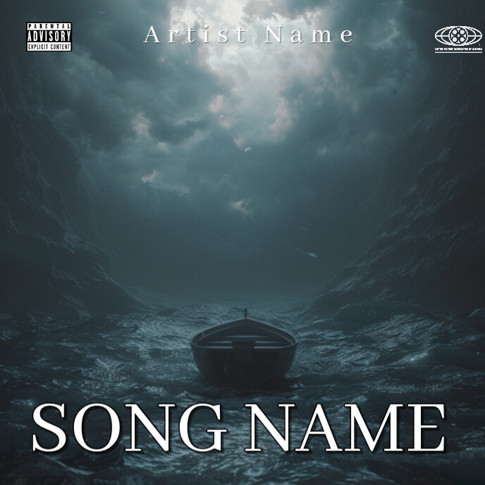 Aqua Mixtape Album Cover Template | PosterMyWall
