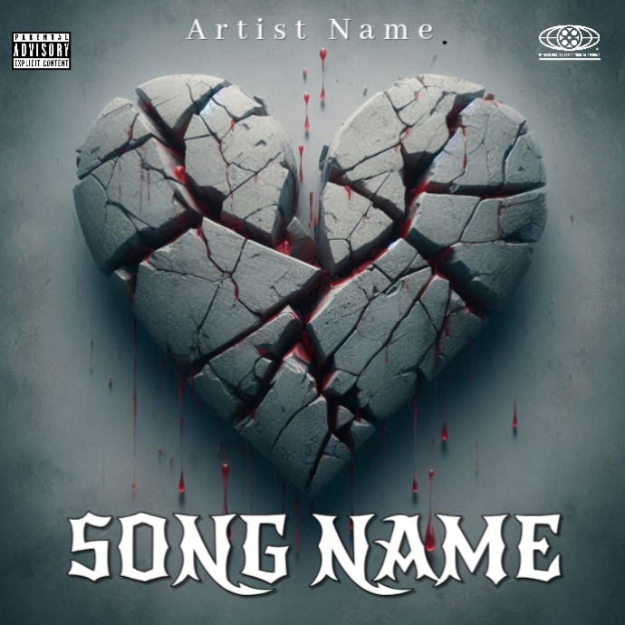 Aqua Mixtape Album Cover Template | PosterMyWall