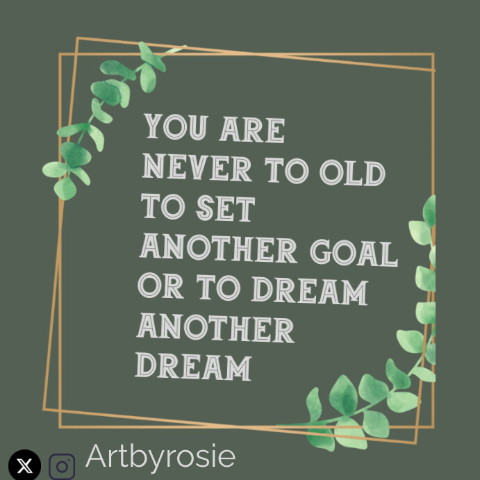 Aqua Motivational Quotes Instagram Post Templat | PosterMyWall