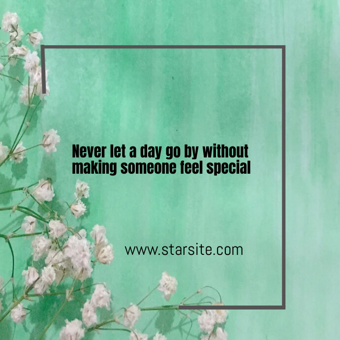 Aqua Motivational Quotes Instagram Post เทมเพลต | PosterMyWall