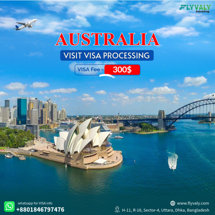 Copy of Aqua Professional Australia Visa Processing Ads Design Template ...