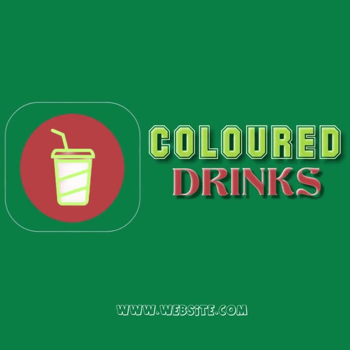 Aqua Professional Beverage / Drinks Company Logo Template | PosterMyWall