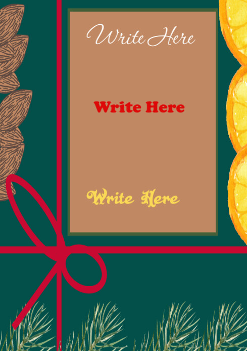 Aqua Professional Blank Design Template A4 | PosterMyWall