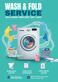 Laundry Service Template | PosterMyWall