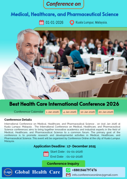 Copy of Aqua Professional Medical & Health Care Conference A3 ...