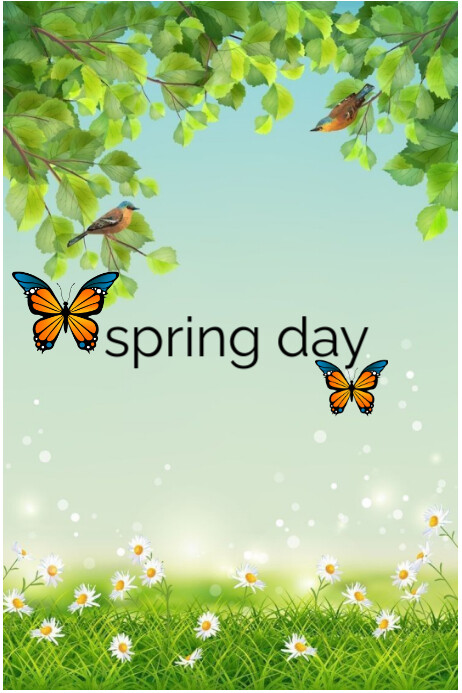 Copy of Aqua Professional Spring Day Poster | PosterMyWall