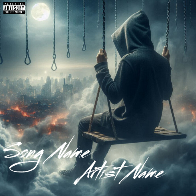 Copy of Aqua Sad Album Cover | PosterMyWall