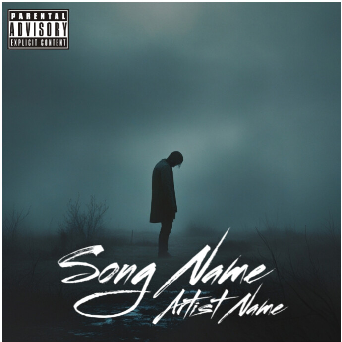 Modèle Aqua Sad Boy Album Cover | PosterMyWall