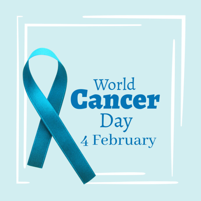 Copy of Aqua World Cancer Day Instagram Post | PosterMyWall
