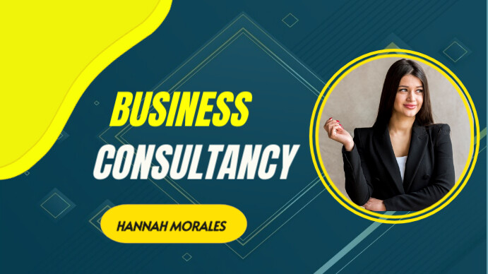 Aqua Yellow Youtube Thumbnail Template | PosterMyWall