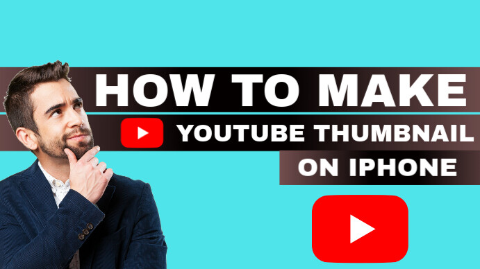 Aqua Youtube Thumbnail Template | PosterMyWall