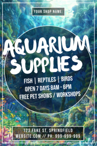 80+ aquarium Customizable Design Templates | PosterMyWall