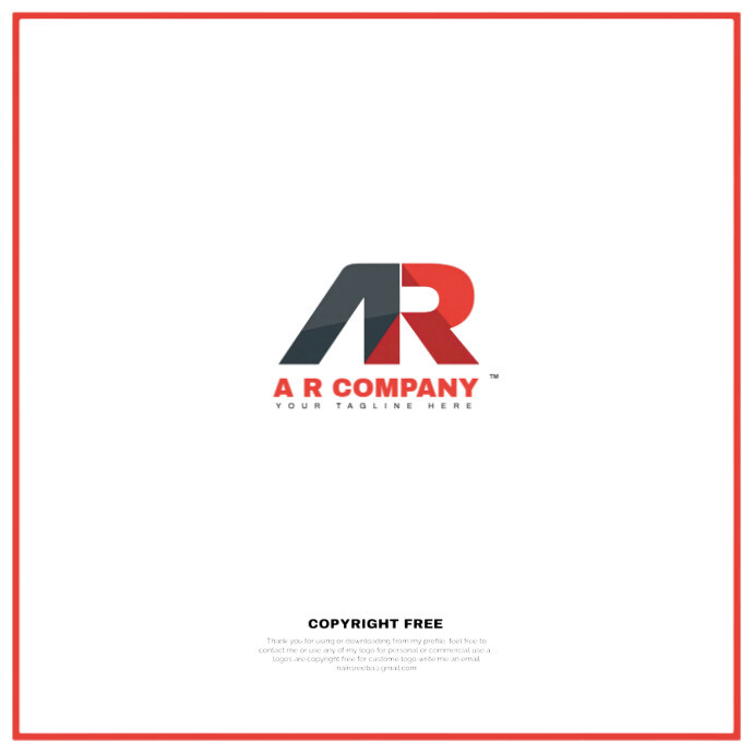 AR logo Template | PosterMyWall