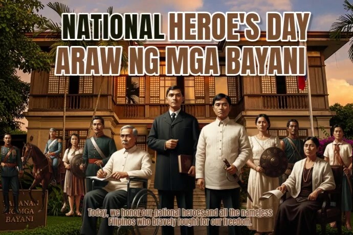 Araw ng mga Bayani Template Video | PosterMyWall