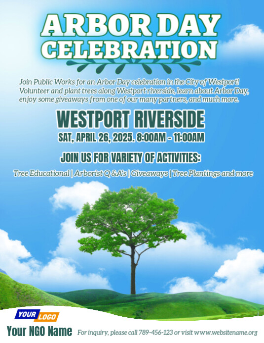 Copy of Arbor Day Celebration Flyer | PosterMyWall