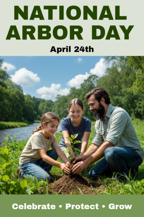 Arbor Day Celebration Poster Template | PosterMyWall