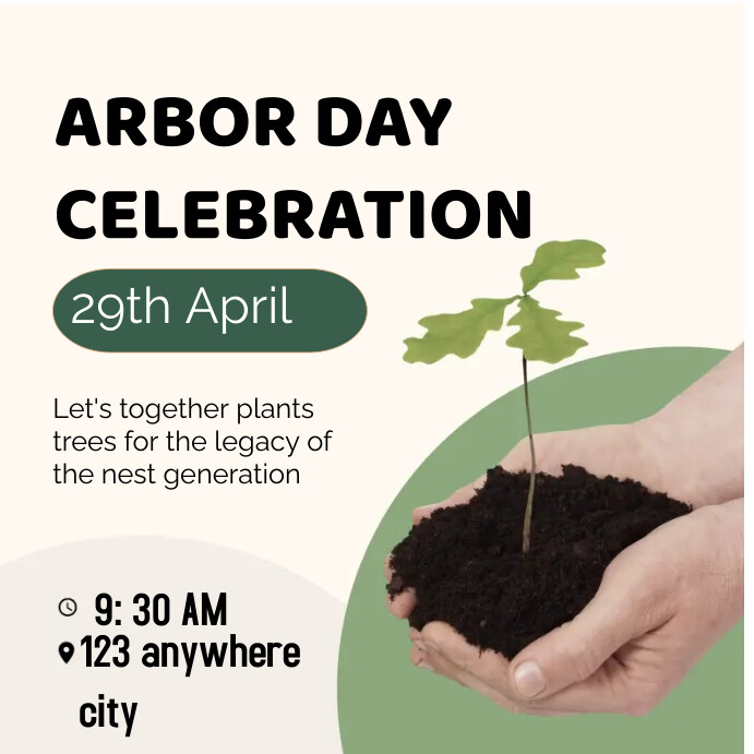 Arbor day Template | PosterMyWall