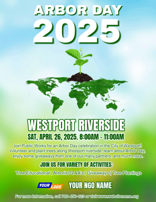 Copy of Arbor Day Event Invitation Flyer | PosterMyWall
