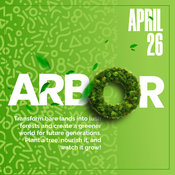 Arbor Day Instagram Post Template | PosterMyWall