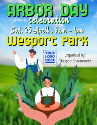 Arbor Day Celebration Flyer Template | PosterMyWall