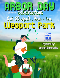 Arbor Day Celebration Flyer Template | PosterMyWall