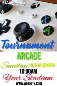 Arcade Template | PosterMyWall