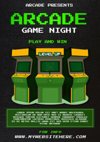 Arcade Challenge Template | PosterMyWall