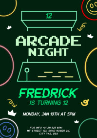 Arcade Night Template | PosterMyWall