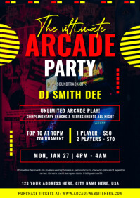 Arcade Night Template | PosterMyWall