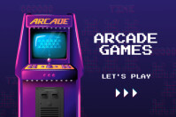 Arcade Play Template | PosterMyWall