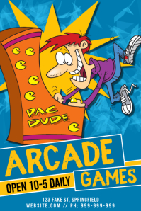 Arcade Poster Template | PosterMyWall