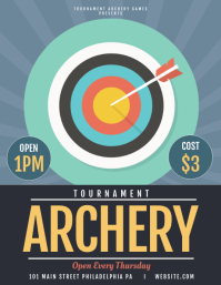 Archery Tournament Poster Template | PosterMyWall