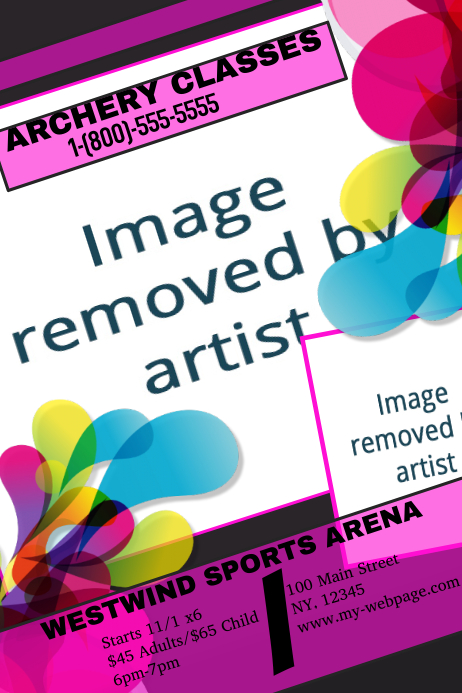 Copy of Archery | PosterMyWall