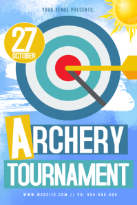 Archery Tournament Poster Template | PosterMyWall