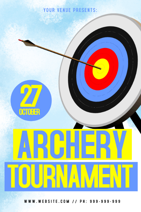 Archery Tournament Poster Template | PosterMyWall