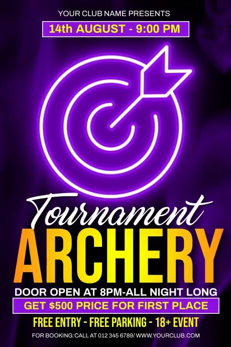 Archery Video Ads Template | PosterMyWall