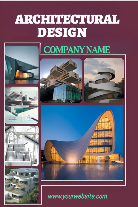 Architectural design template | PosterMyWall