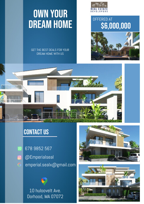 Plantilla de ARCHITECTURE DESIGN FLYER BANNER TEMPLATE | PosterMyWall
